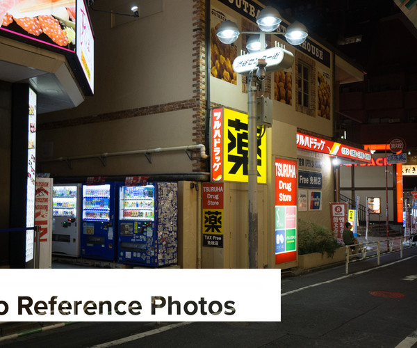 ArtStation - Reference Photos: Tokyo, Japan | Resources