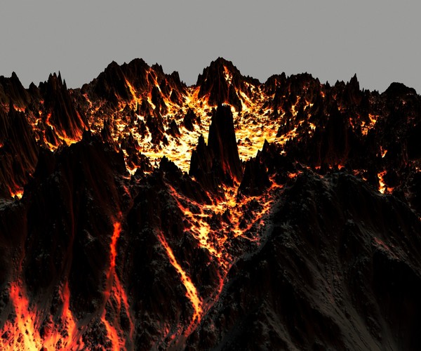 ArtStation - volcano | Game Assets