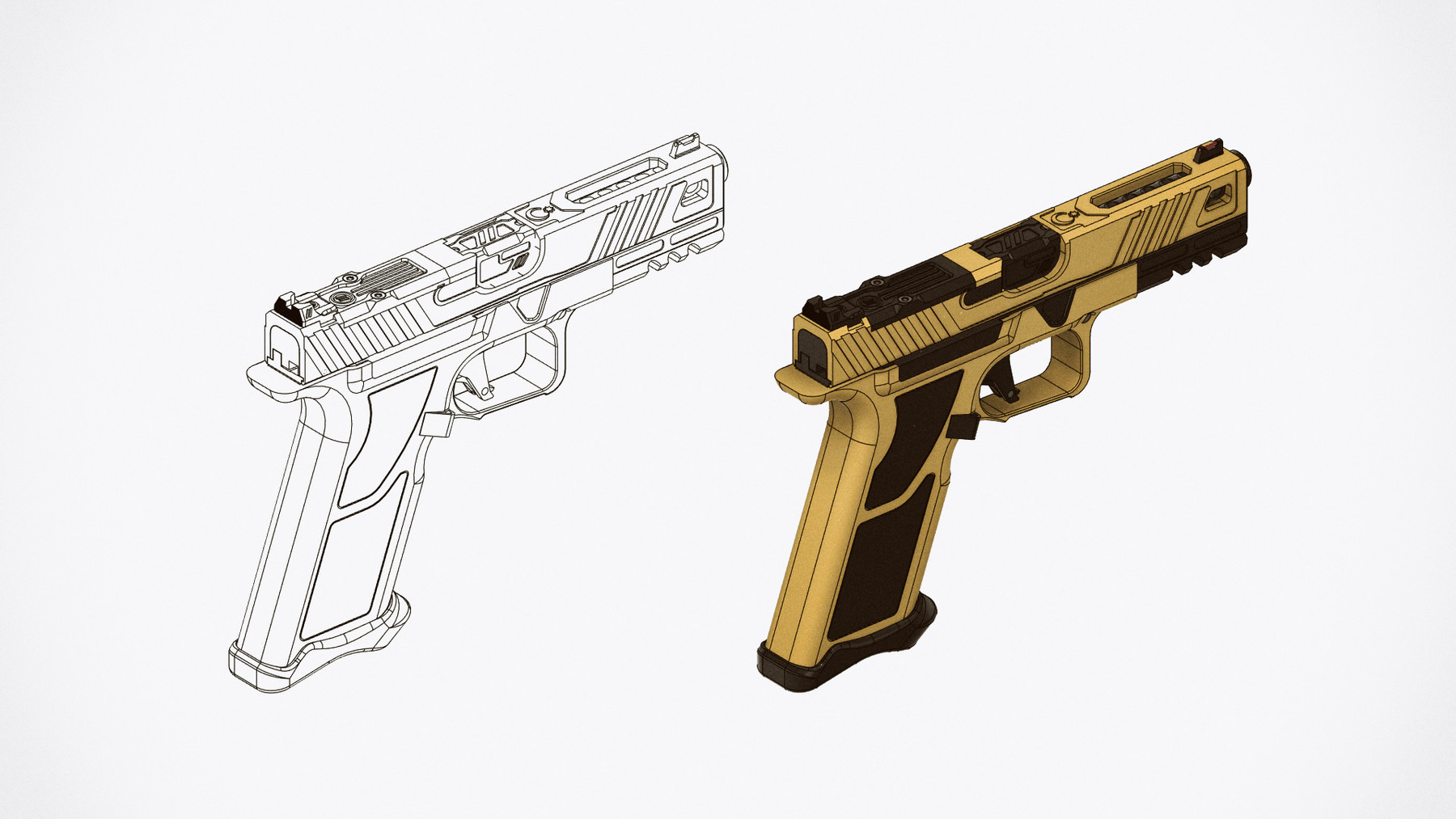 ArtStation - ZEV Tech OZ9 (PRINTABLE) | Game Assets