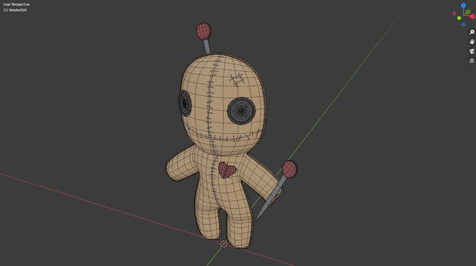ArtStation - Voodoo Doll | Game Assets