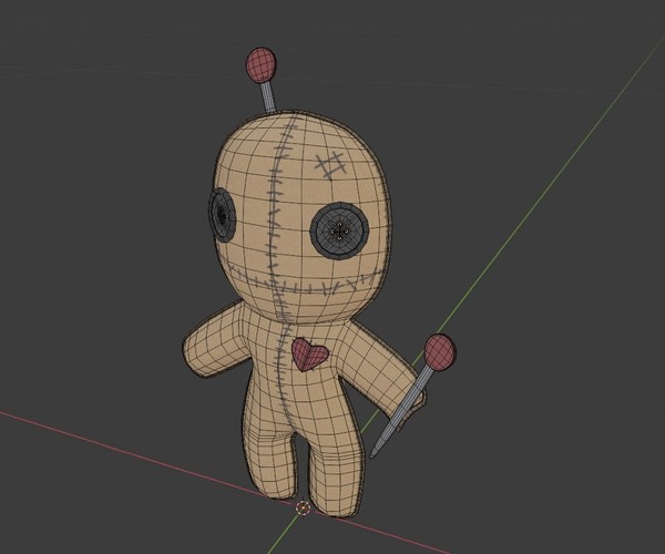 ArtStation - Voodoo Doll | Game Assets