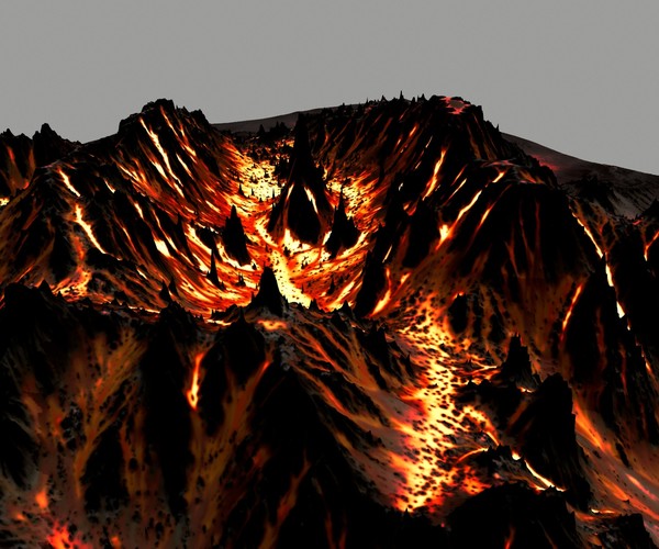 ArtStation - volcano | Game Assets