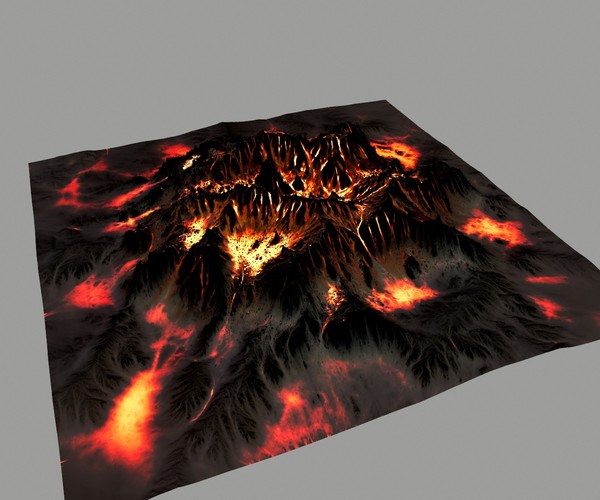 ArtStation - volcano | Game Assets