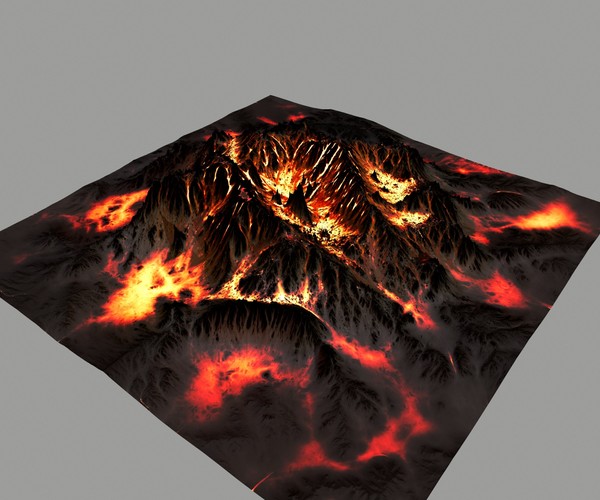 ArtStation - volcano | Game Assets