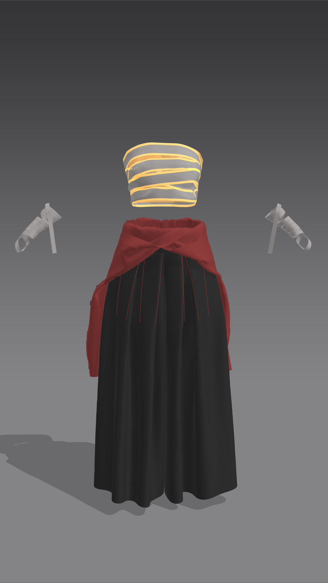 ArtStation - Samurai garb consisting of Uwagi top, Hakama pants and arm ...
