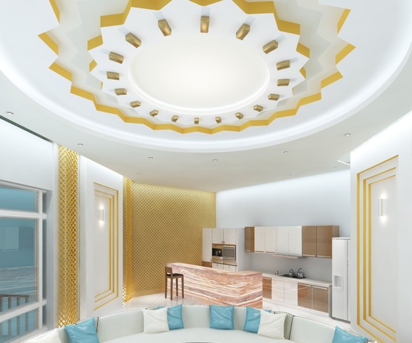 ArtStation - Living room 3D model | Resources