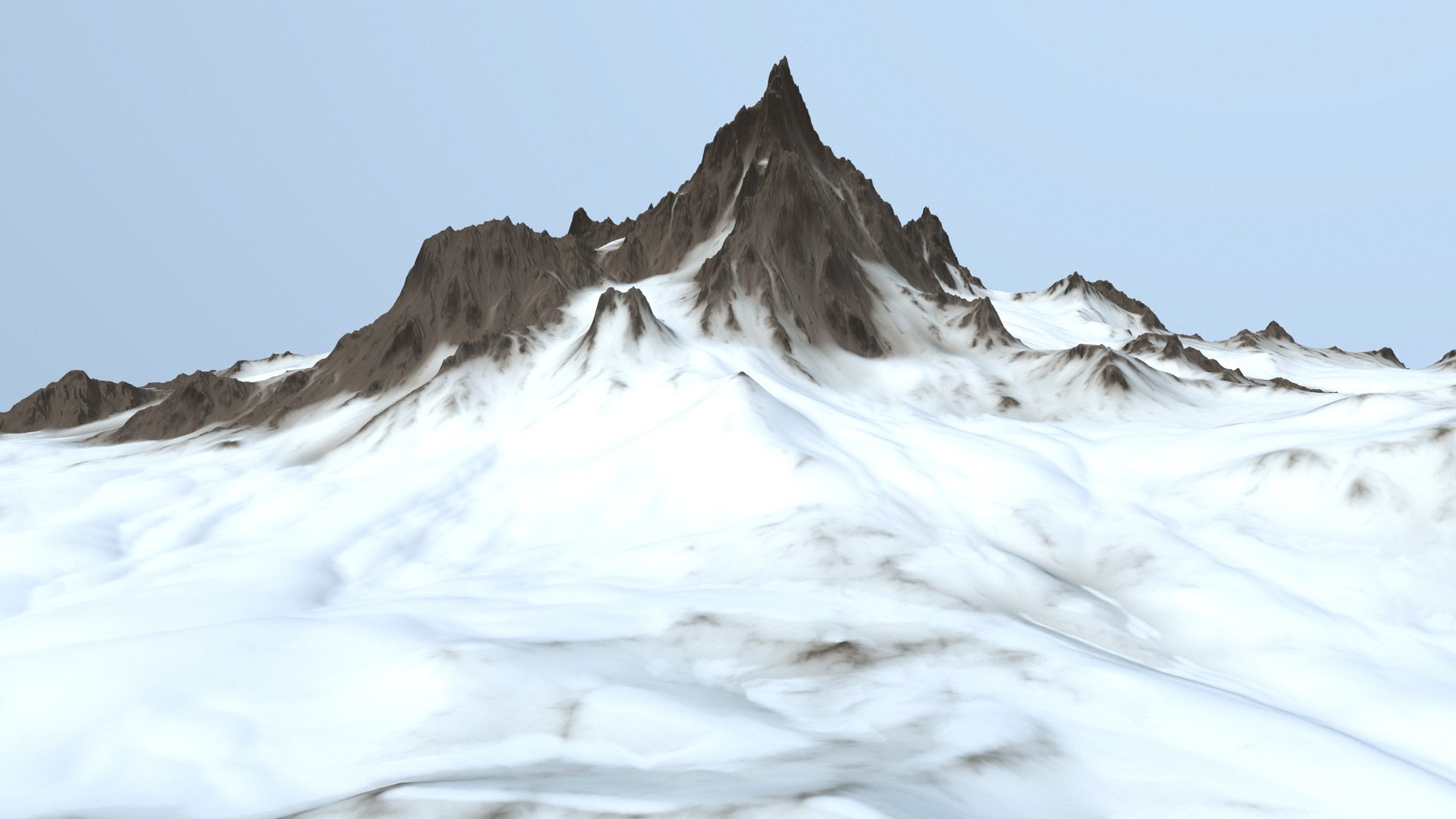 ArtStation - snow mountain | Game Assets