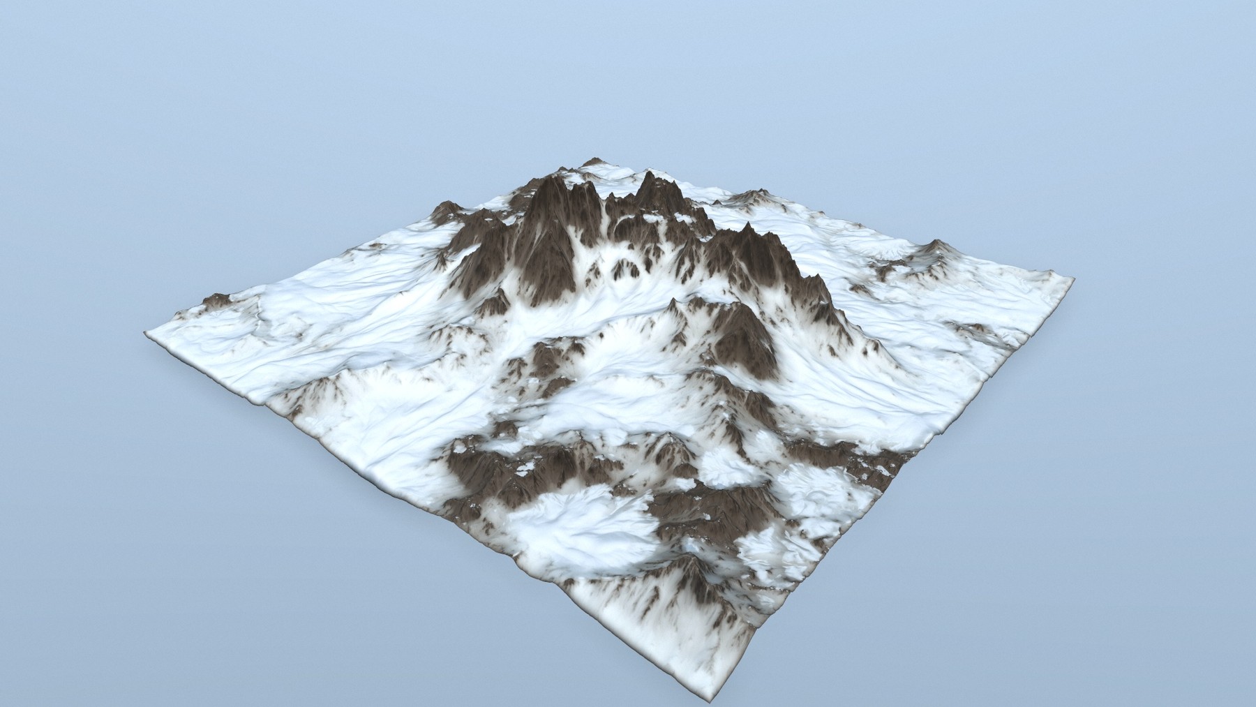 ArtStation - snow mountain | Game Assets