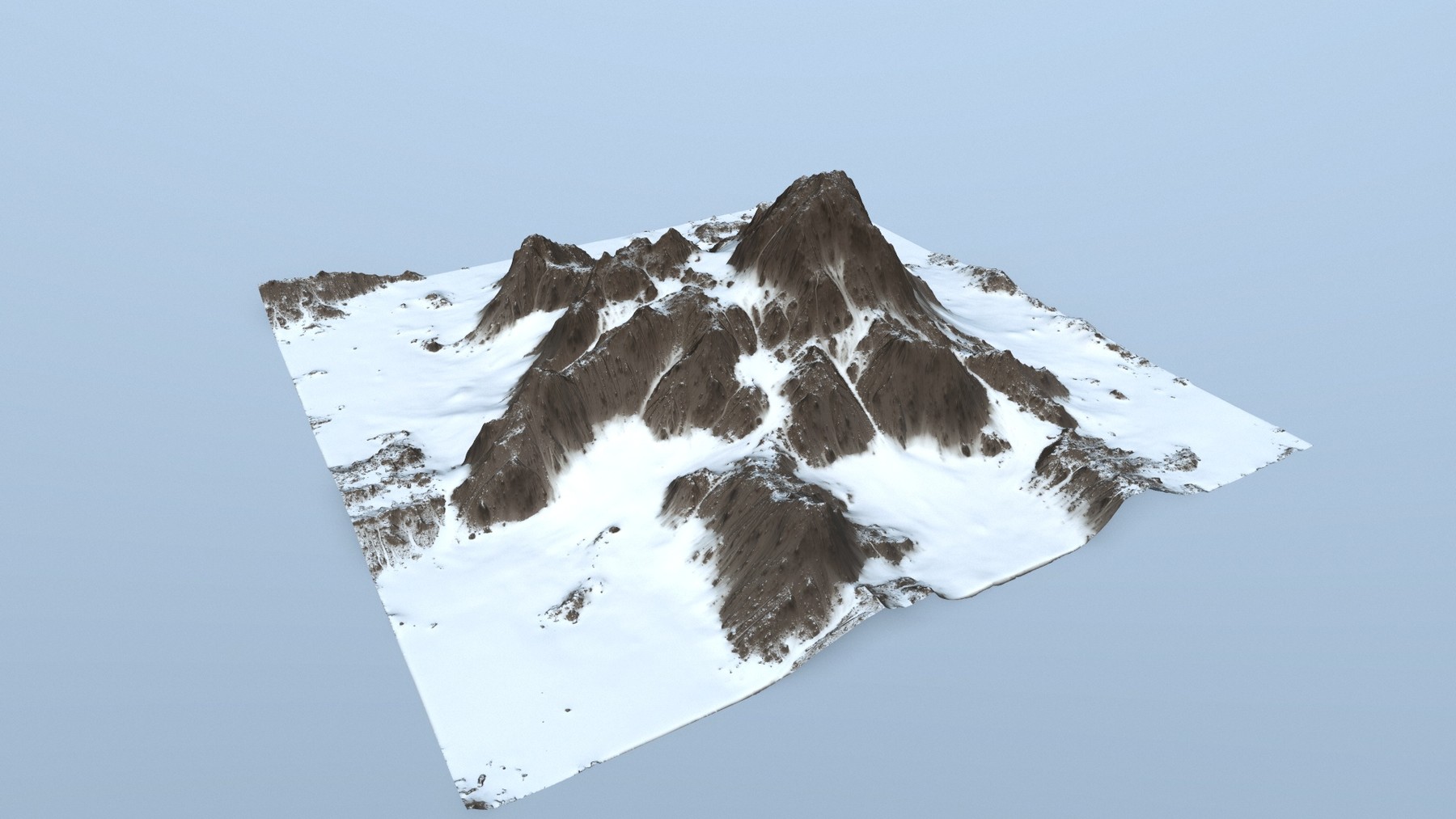 ArtStation - snow mountain | Game Assets