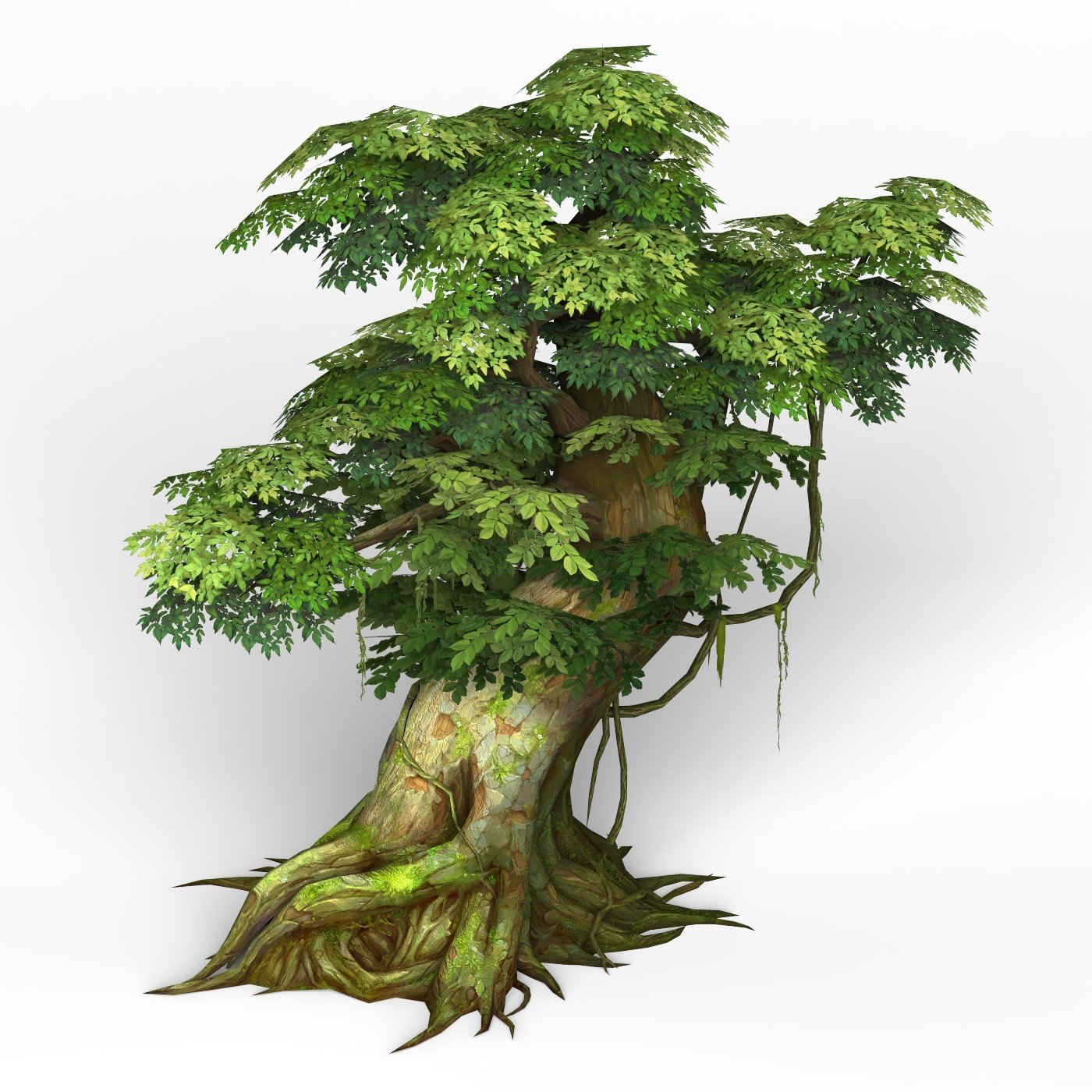 ArtStation - Game Ready Fantasy Tree Collection | Resources