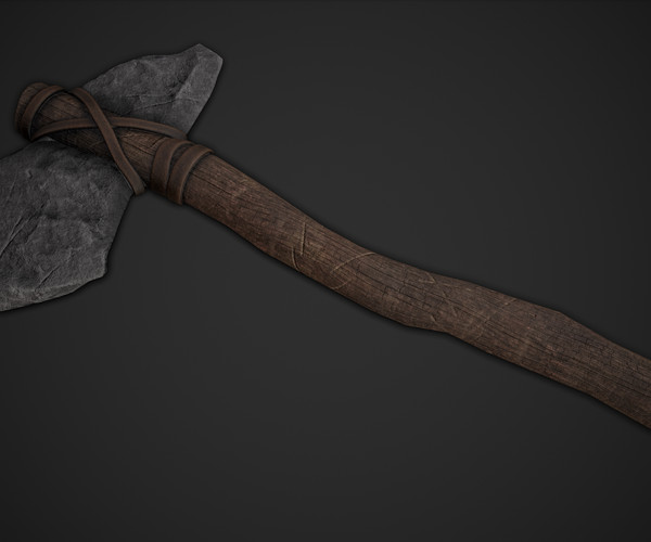 ArtStation - Primative Hatchet | Game Assets