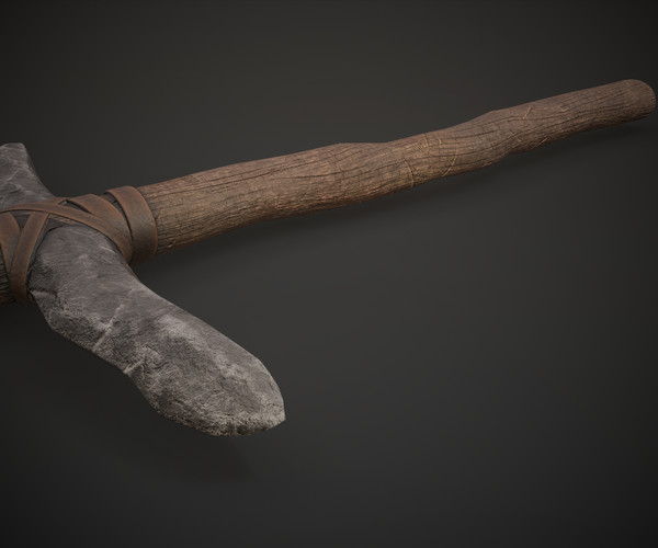 ArtStation - Primative Pickaxe | Game Assets