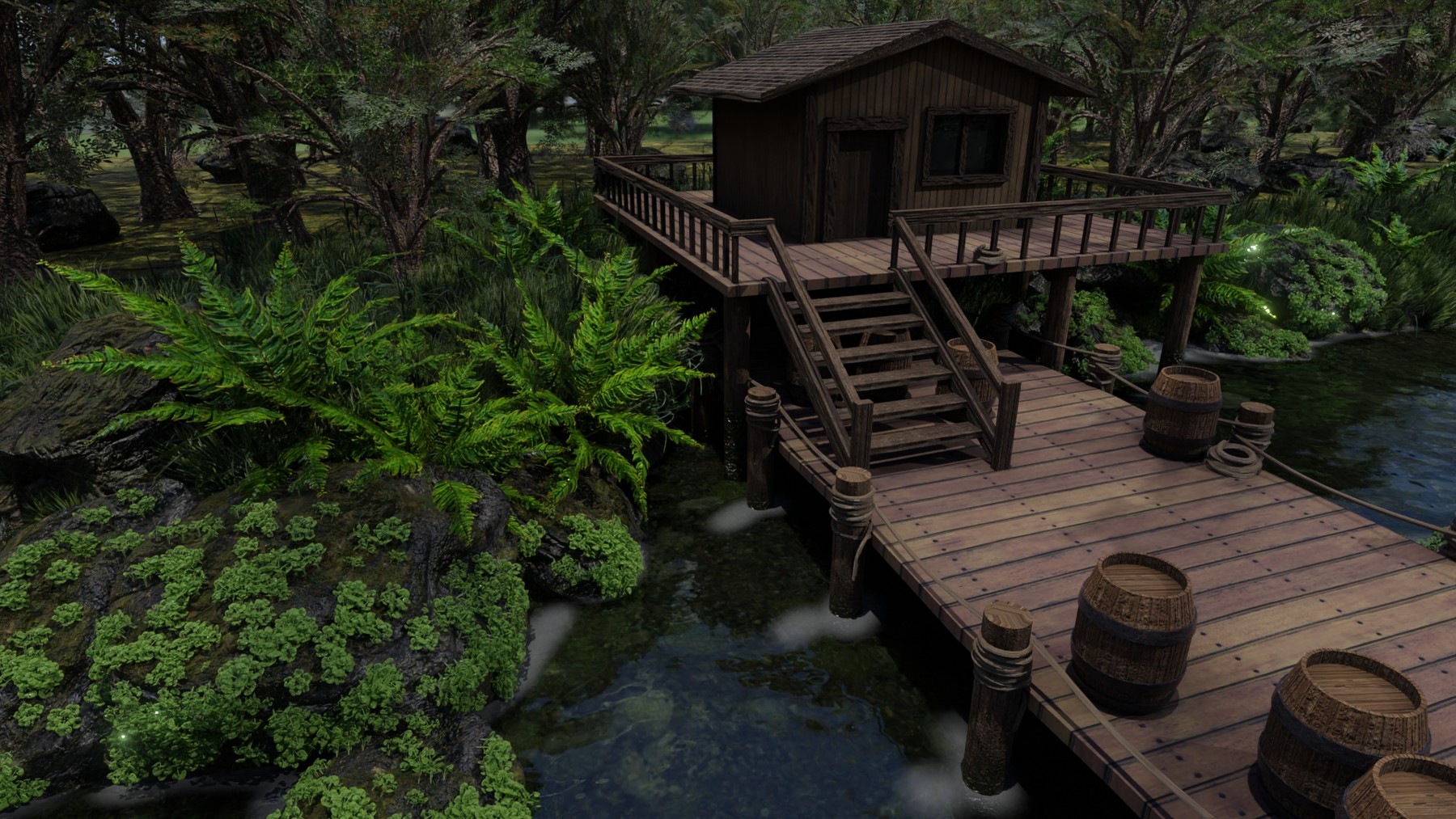 ArtStation - River Scene | Game Assets