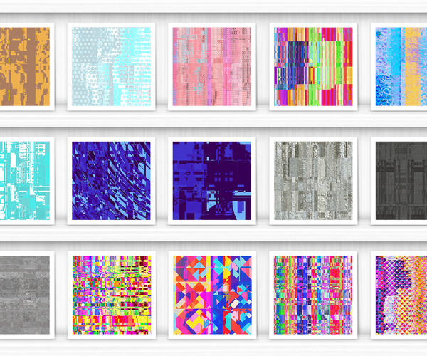ArtStation - 100 Distortion Background Textures | Artworks