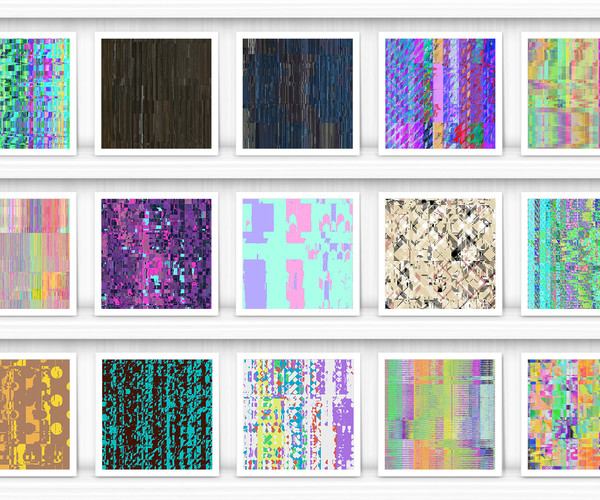 ArtStation - 100 Distortion Background Textures | Artworks
