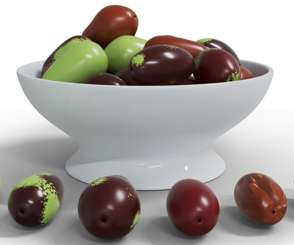 ArtStation - 3D Jujube fruits (procedural) | Resources