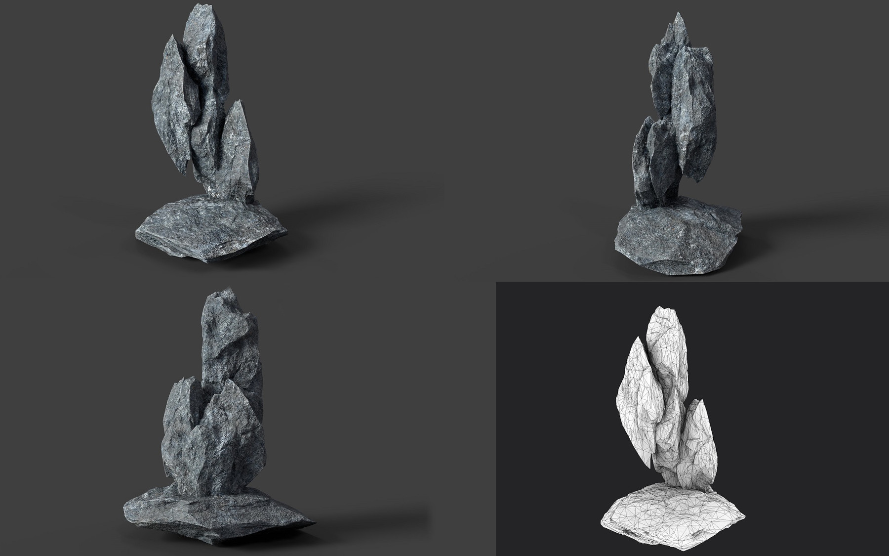 ArtStation - Rock Collection 005 | Game Assets