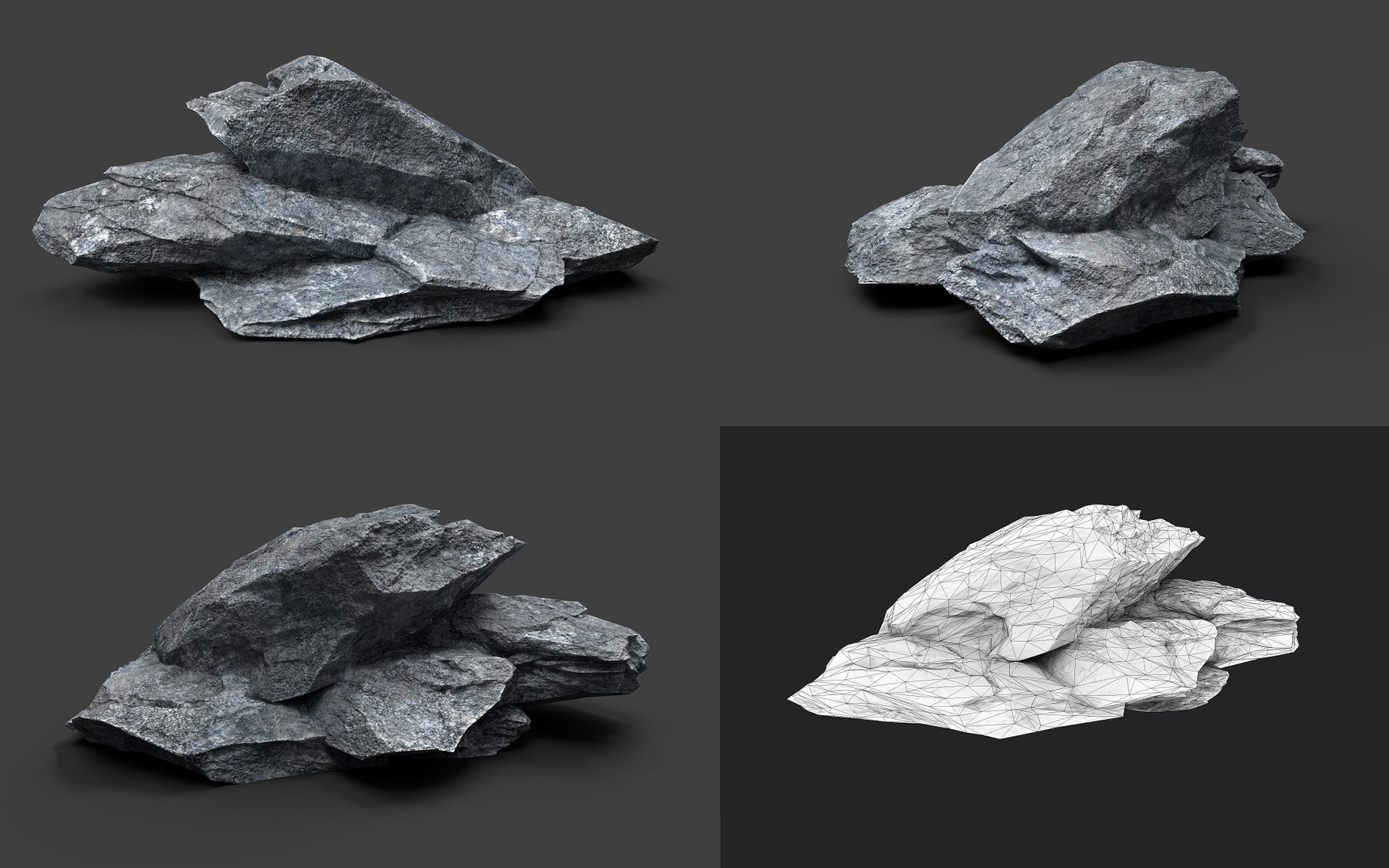 ArtStation - Rock Collection 005 | Game Assets