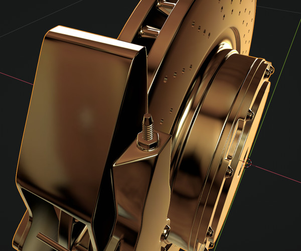 ArtStation - car brake disc 3d model | Resources