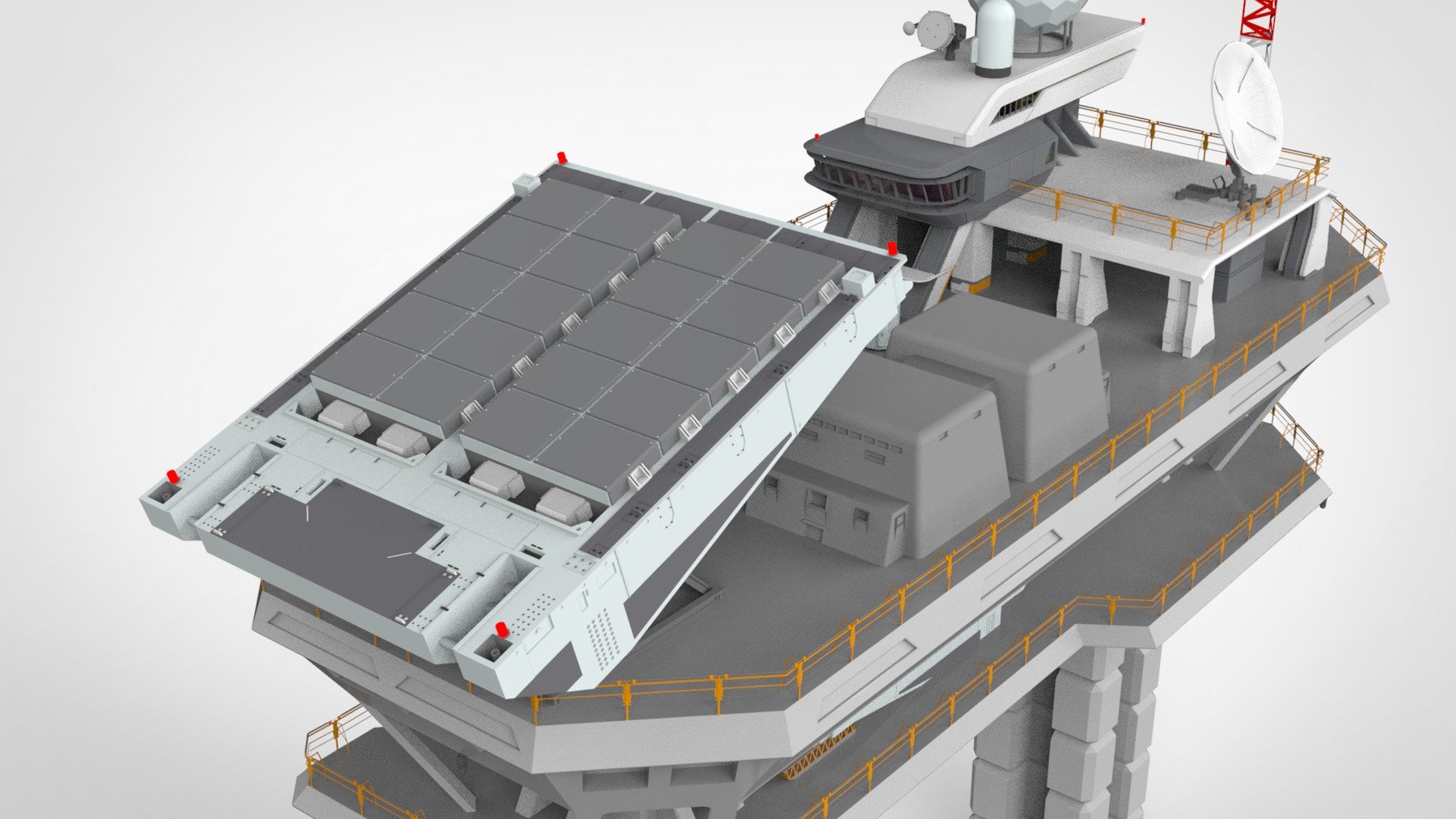 ArtStation - radar platform 1 | Resources