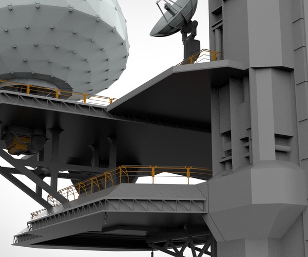 ArtStation - radar platform 4 | Resources