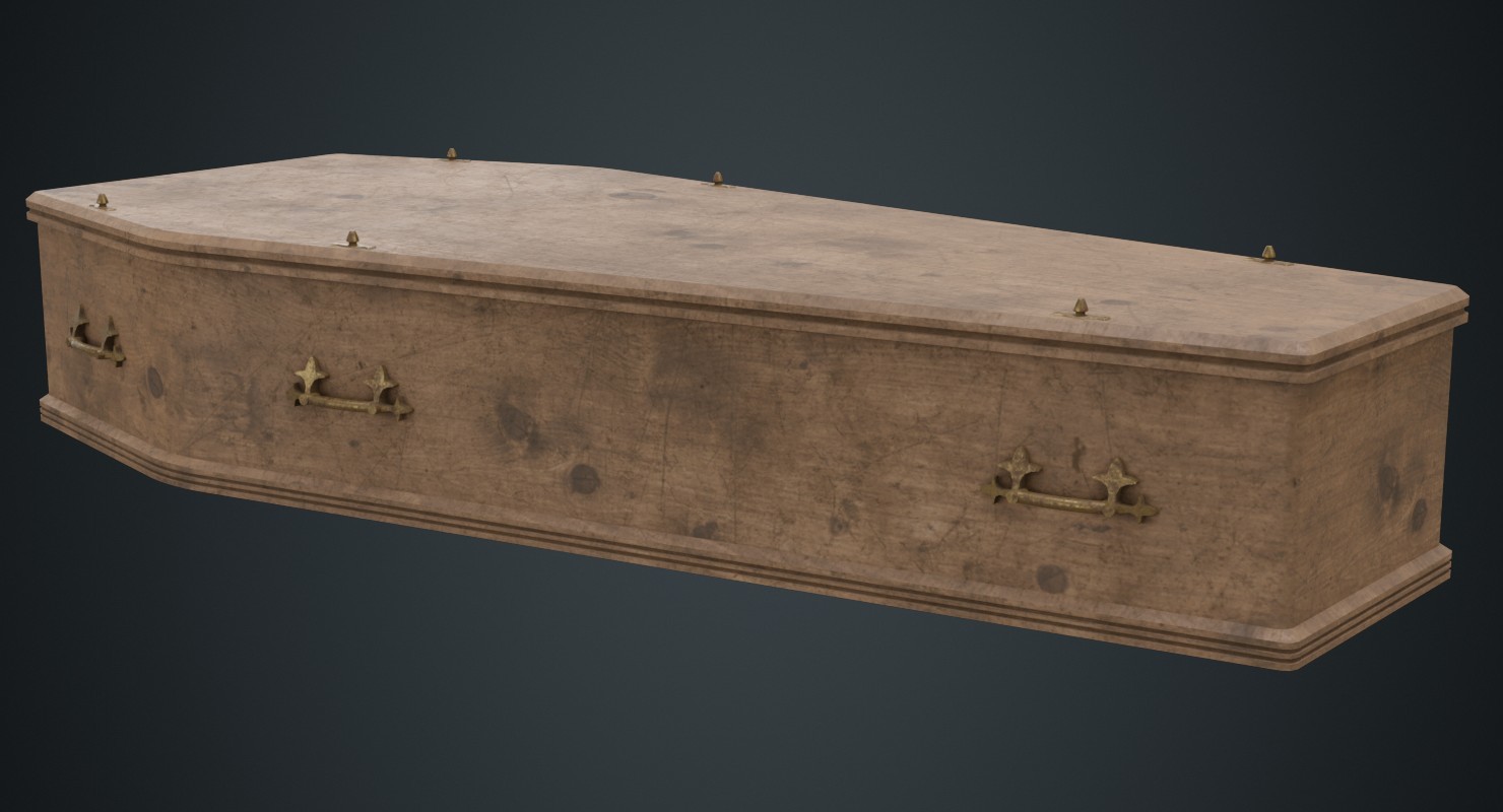 ArtStation - Coffin 1B | Game Assets