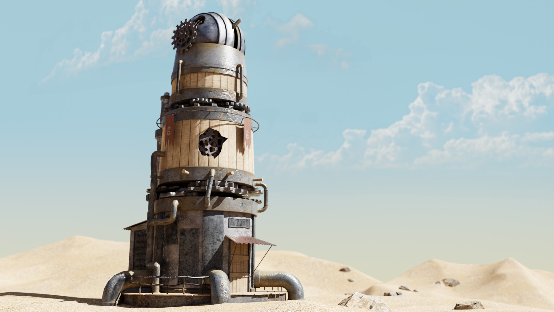 ArtStation - Sci-fi Observatory | Resources