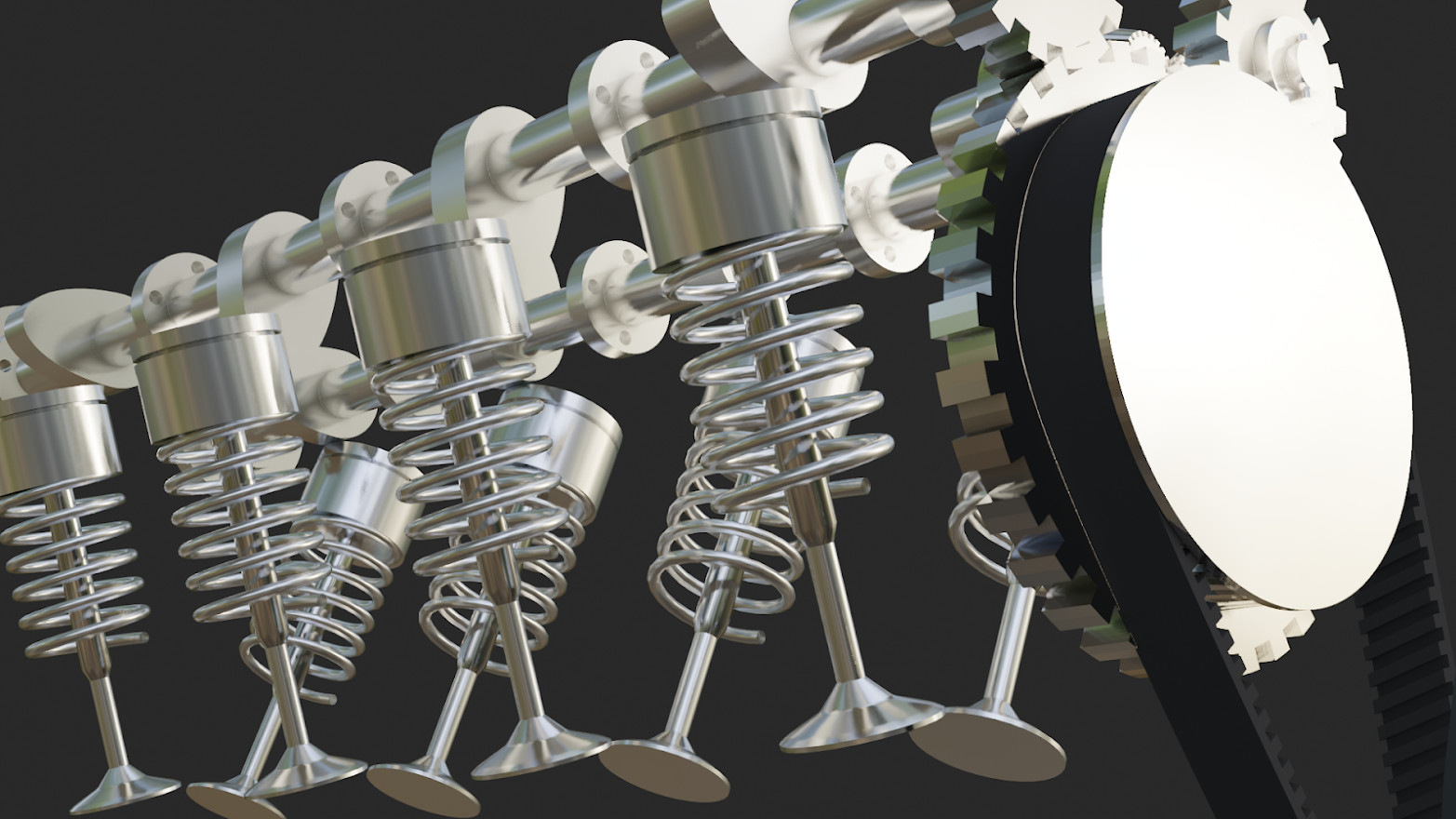 ArtStation - In-Line 4, V8 and Radial Engine | Resources