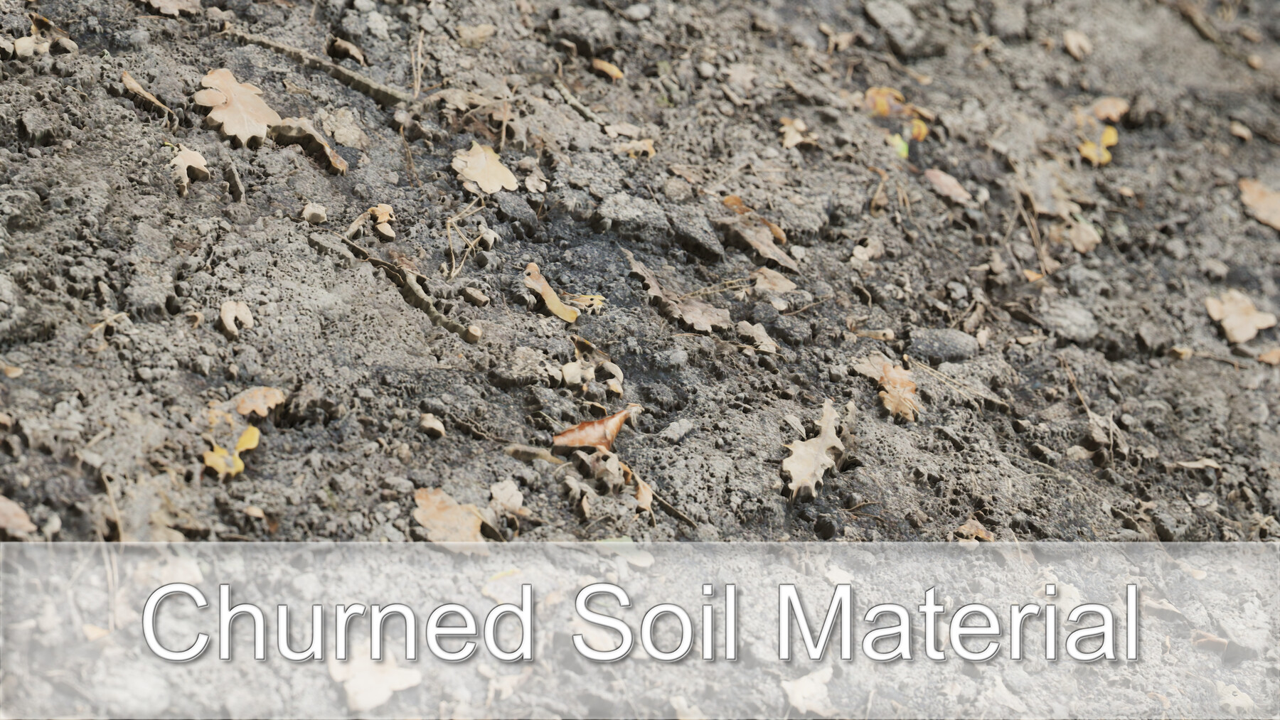 ArtStation - Churned Soil Scanned Material | Resources