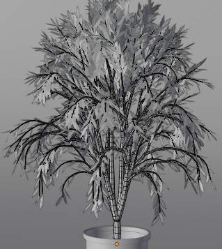 ArtStation - Simple tree inside a vase for various projects | Resources