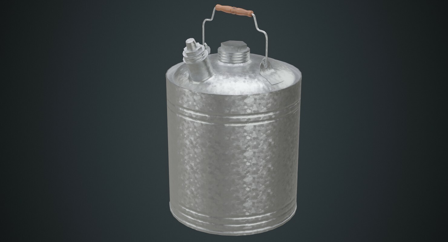 ArtStation - Fuel Can 4B | Game Assets