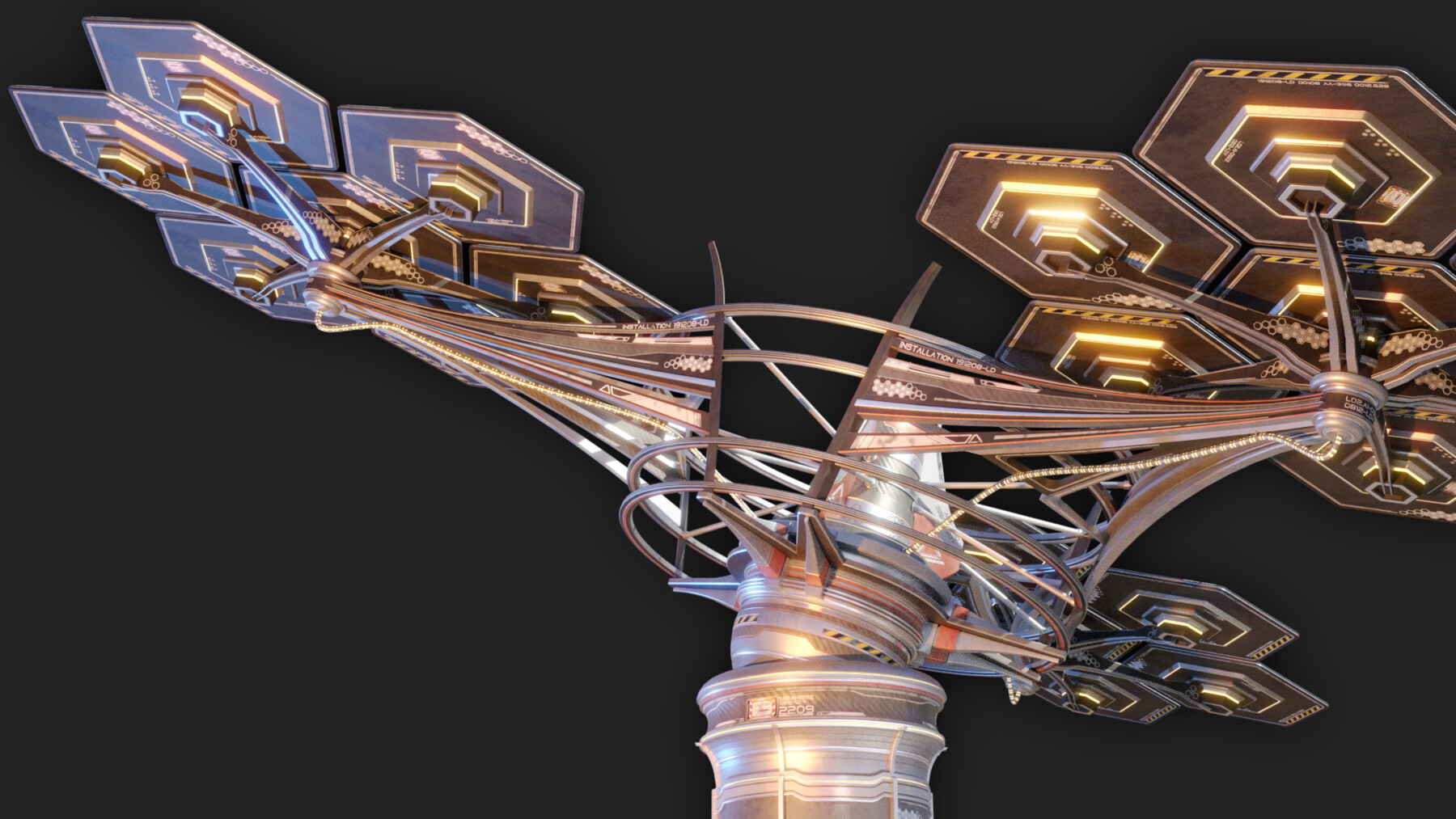 ArtStation - Sci-Fi Solar Array #01 | Resources