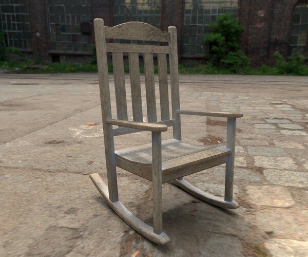 ArtStation - Rocking Chair | Game Assets