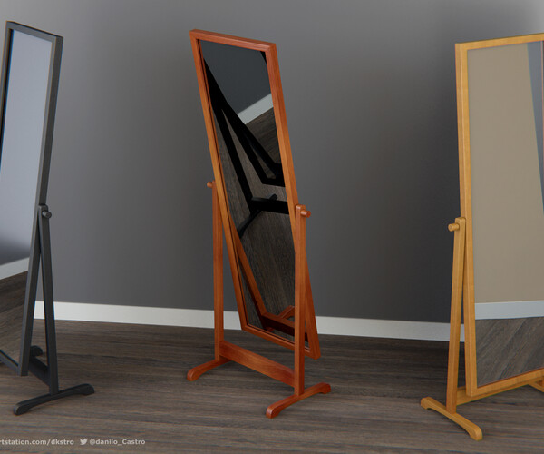 ArtStation - Rotating Mirror | 3D model | 4k Textures + 3 different ...