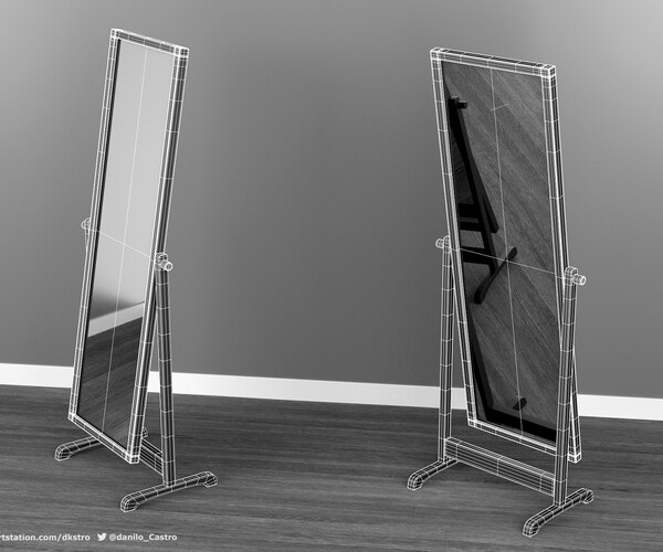 ArtStation - Rotating Mirror | 3D model | 4k Textures + 3 different ...