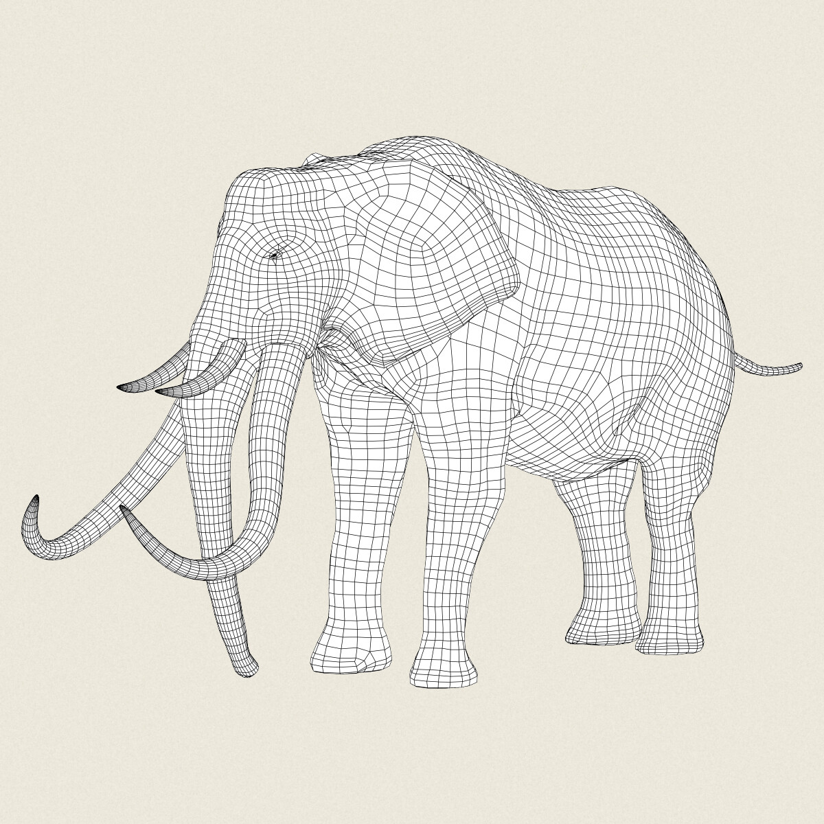 ArtStation - Elephant Low Poly PBR Ready 3D Model | Game Assets