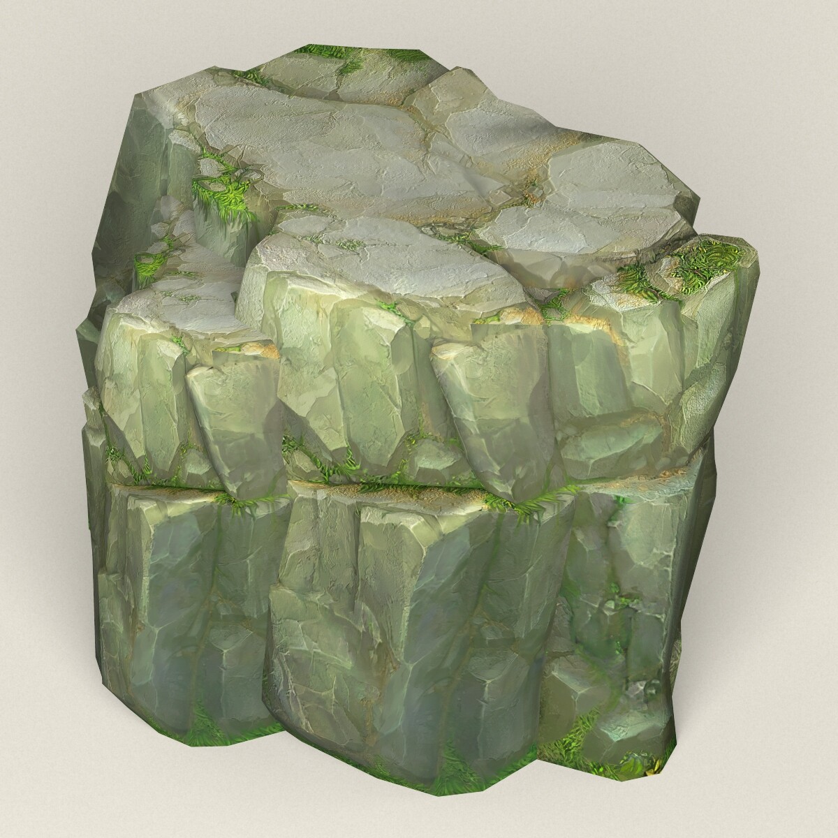 ArtStation - Game Ready Stone Cliff 01 | Resources