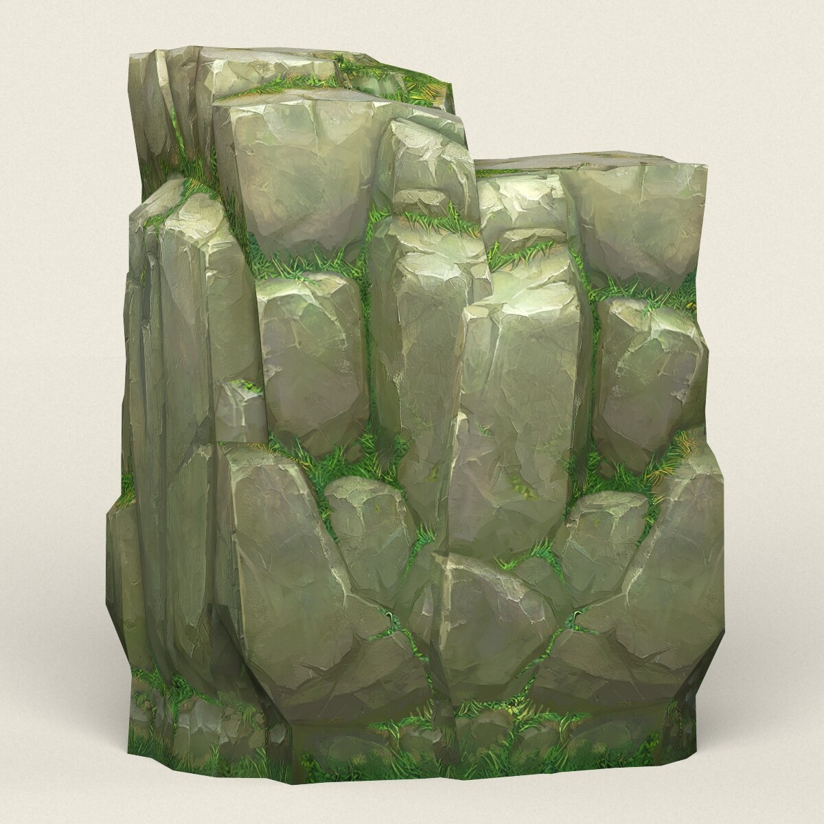 ArtStation - Game Ready Stone Cliff 04 | Resources