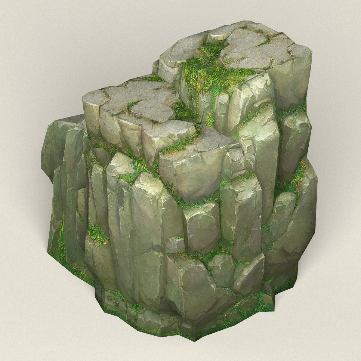 ArtStation - Game Ready Stone Cliff 10 | Resources