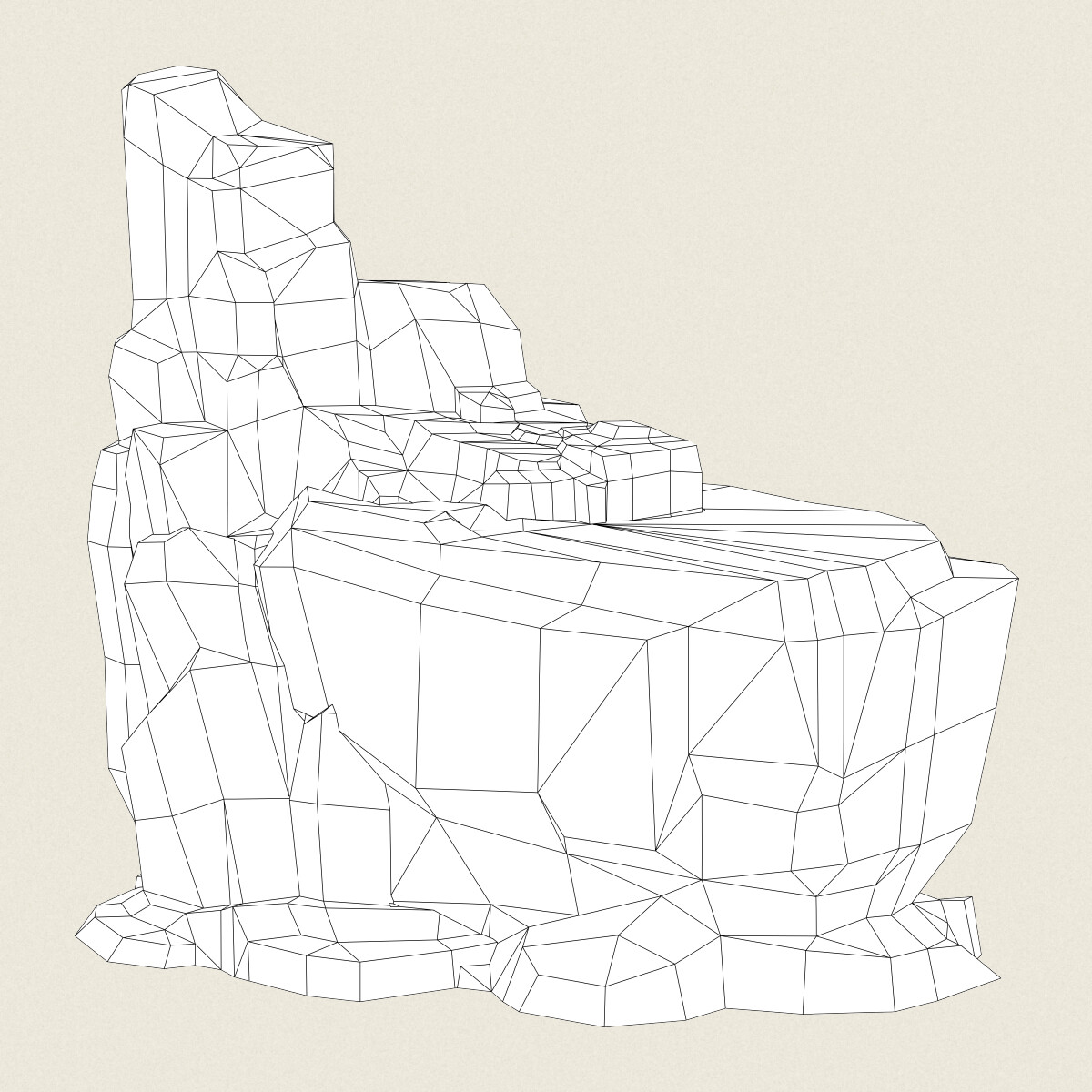 ArtStation - Game Ready Stone Cliff 12 | Resources