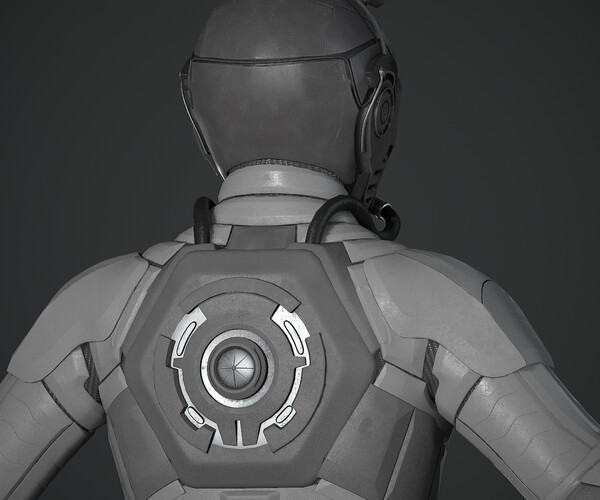 ArtStation - Protective suit | Game Assets