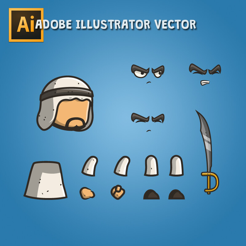 ArtStation - Micro Style Character – Arabian Executioner | Game Assets
