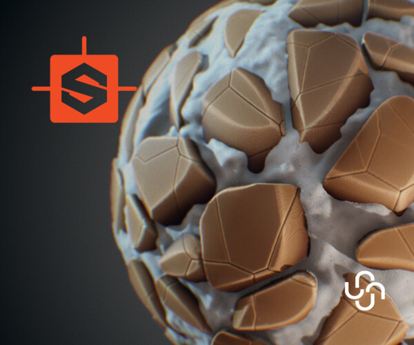 ArtStation - Substance Designer Tutorial - Stylized Snow on Rocks ...