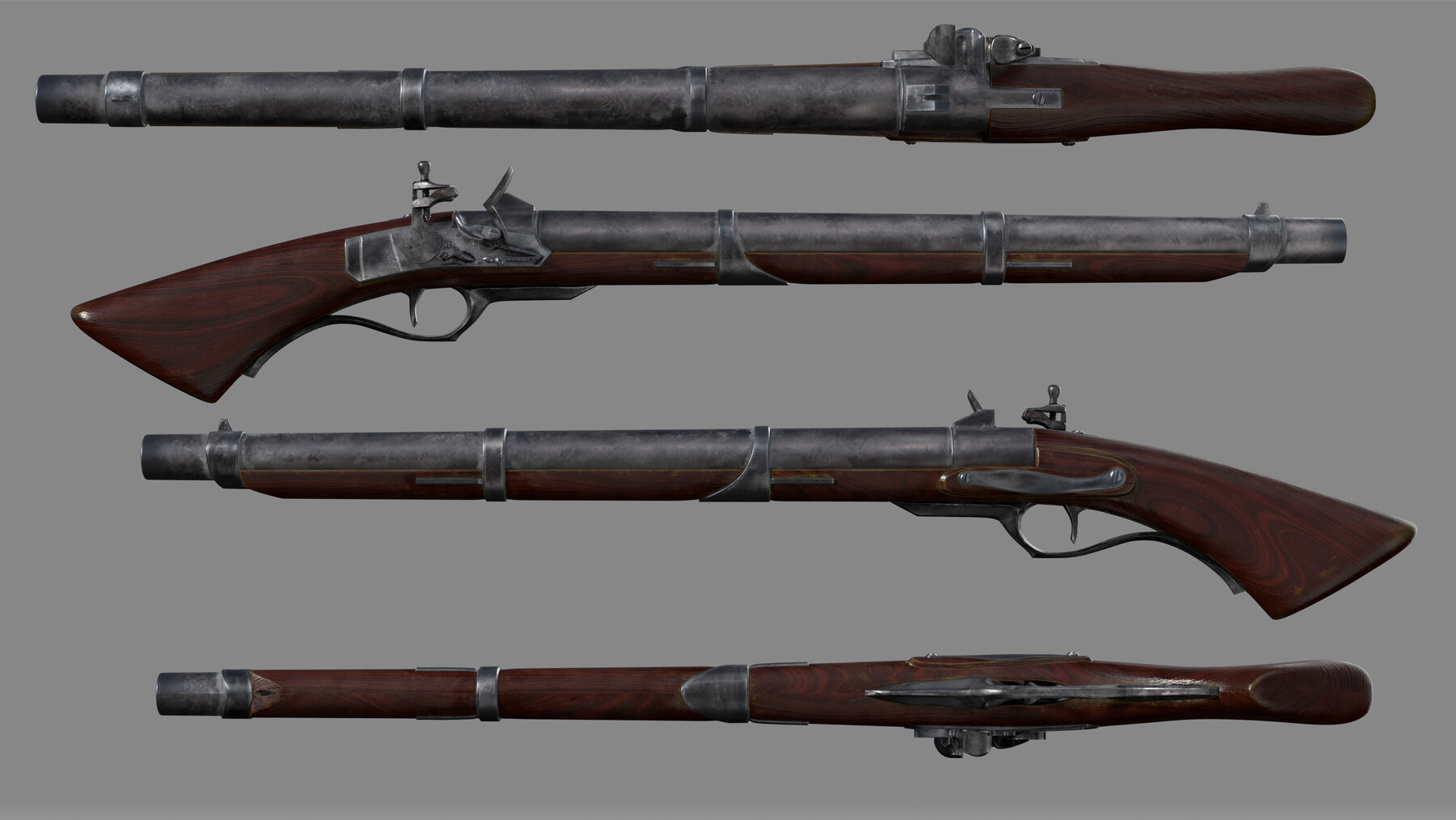 ArtStation - Gun musket | Resources