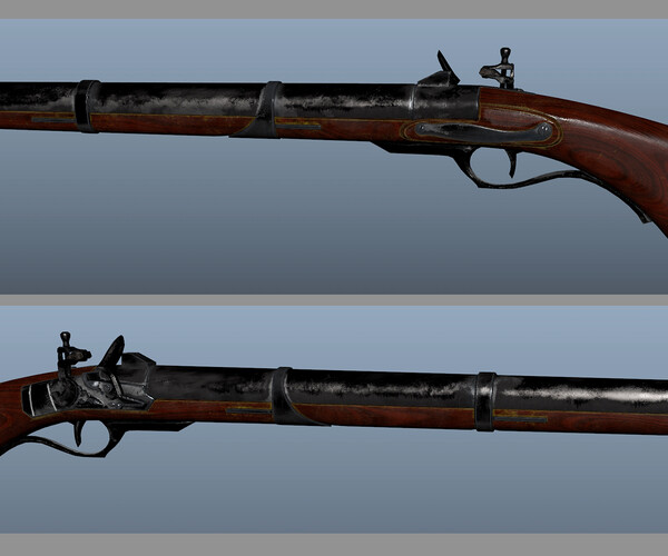 ArtStation - Gun musket | Resources