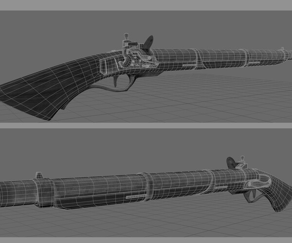 ArtStation - Gun musket | Resources