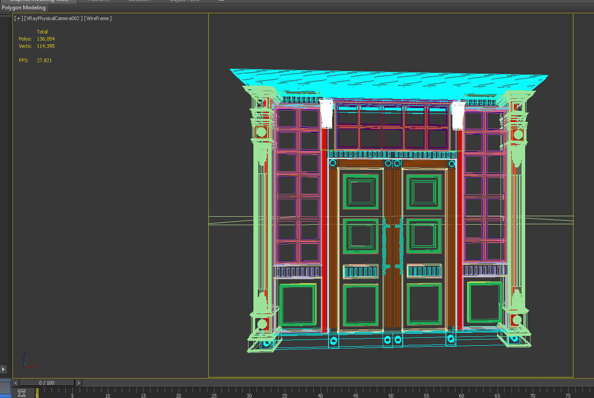 ArtStation - Entrance Door 3D Model | Resources