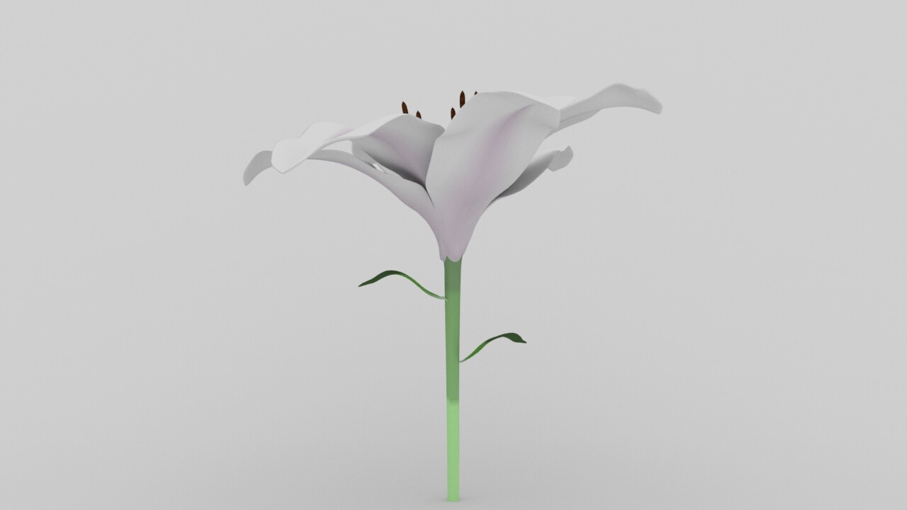 ArtStation - Lily Flower | Game Assets