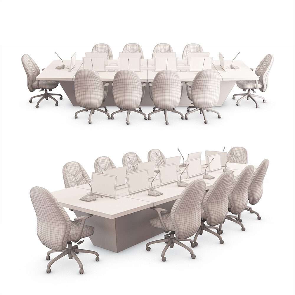 ArtStation - Conference Set 01 | Resources