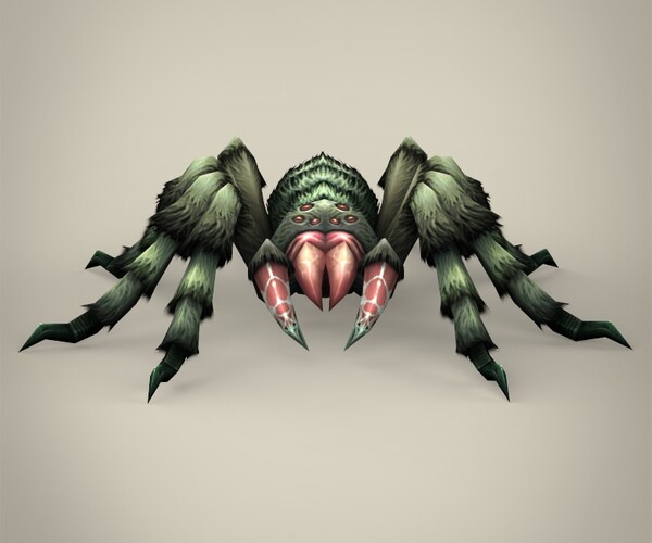 ArtStation - Game Ready Spider Tarantula | Game Assets